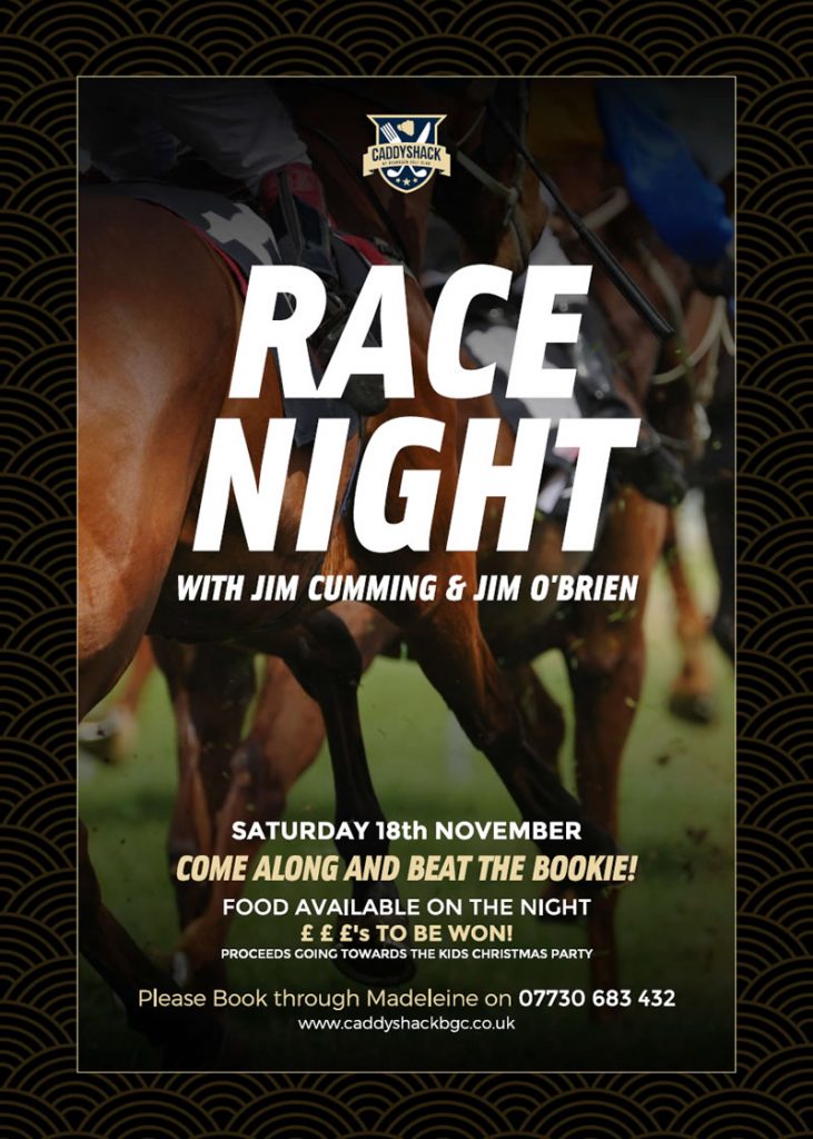 race-night-poster – Caddyshack | Bearsden Golf Club